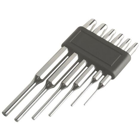 Laser Tools Parallel Pin Punch Set 6pc 3232