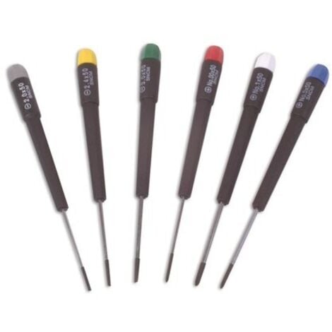 Laser Tools Precision Screwdriver Set 6pc 2419