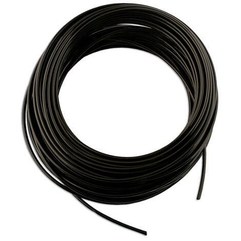 Connect Semi Rigid Black Nylon Tubing 5mm OD 30m 30920