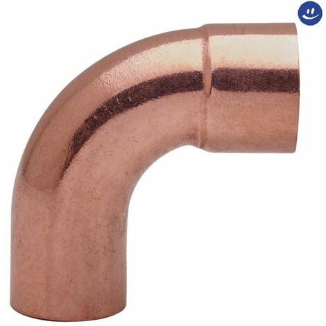 Raccordo curvo rame 90° a saldare maschio femmina serie 5000 ø14 FRABO