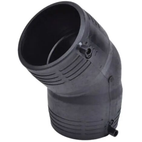 Curva 45° elettrosaldabile in polietilene serie wavin monoline pe 100 ...