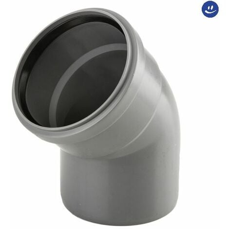 Curva 45° ad innesto in pp con guarnizione serie ed tech ø160 WAVIN