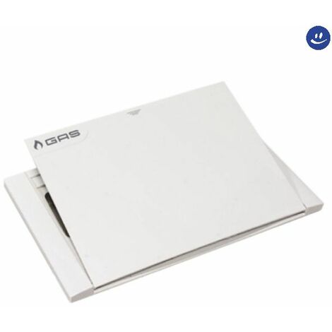 Placca per collettore gas modello 1874 in abs 195x120 mm 3 vie TIEMME