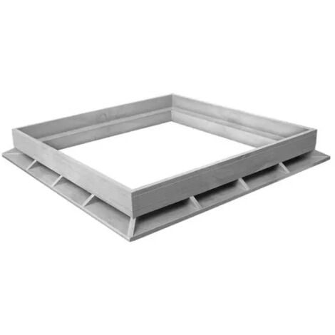 Telaio in pvc per pozzetto con fondo mm 200x200 NICOLL