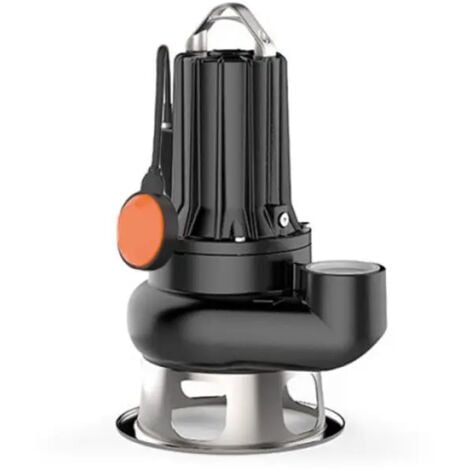 Elettropompa sommergibile in ghisa monofase per acque luride modello vxcm vortex hp 2 kw 1,5 230 ...