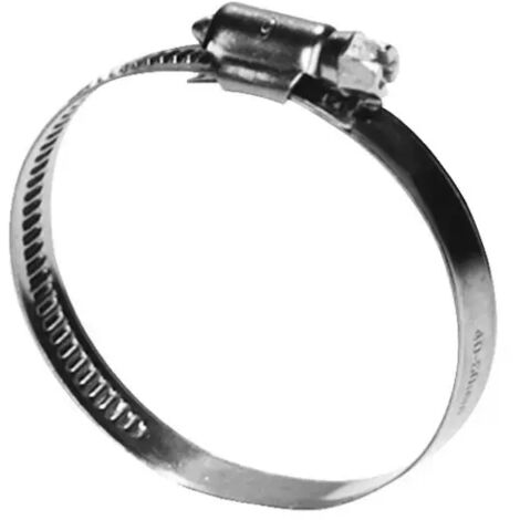 Fascetta stringitubo in acciaio inox ø16-27 mm