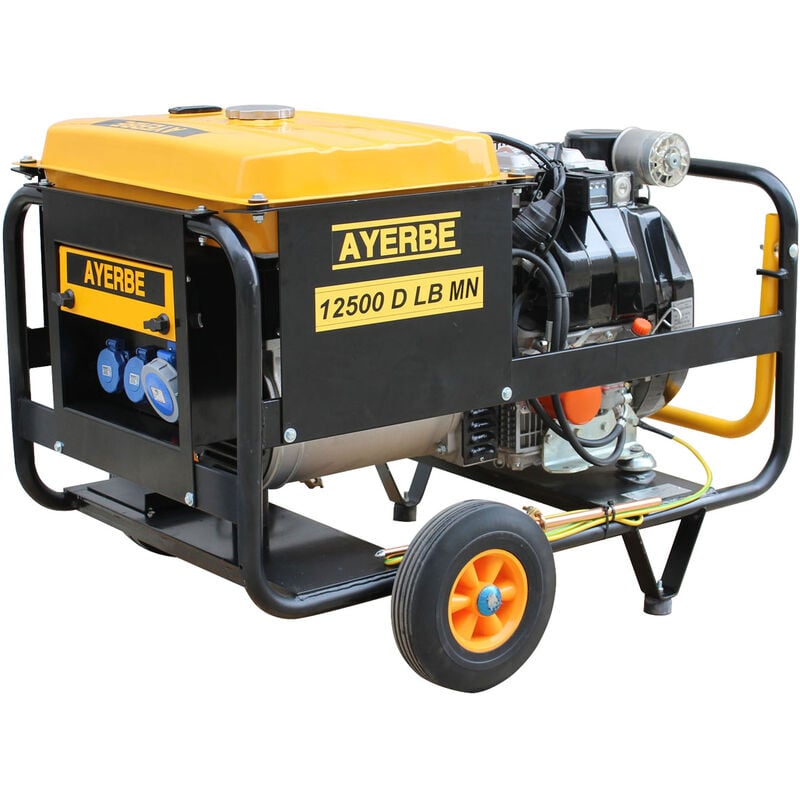 AYERBE - 5418479 - Générateur 12500 Mn avec Démarrage Électrique