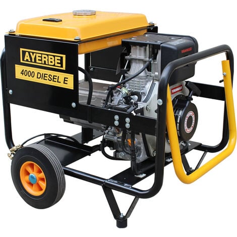 AYERBE - 5418490 - Groupe électrogène diesel 4000 avec démarrage électrique