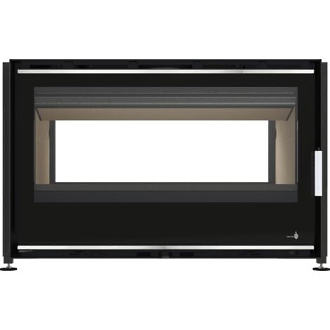 TERMOFOC - Poêle à Bois Insérable, deux faces avec Turbine Modèle ...