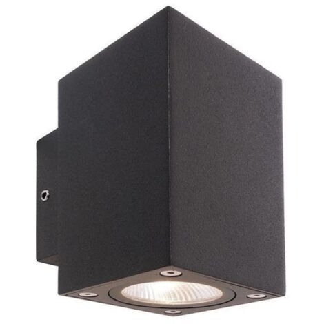 Applique exterieure led deko light cubodo ii 33681640 anthracite ...