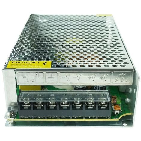 Transformateurs 12V 200W Pour Bande LED 5050 2835, Bloc d'Alimentation 12V DC 16.5A - Digilamp