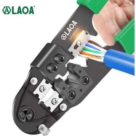 LAOA – Pince à sertir à lame SK5, Electriques Connecteurs à Sertir Pince électricien, coupe ...