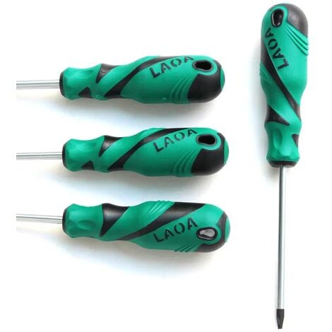 LAOA S2 – tournevis triangulaire à poignée Double couleur, tournevis spécial