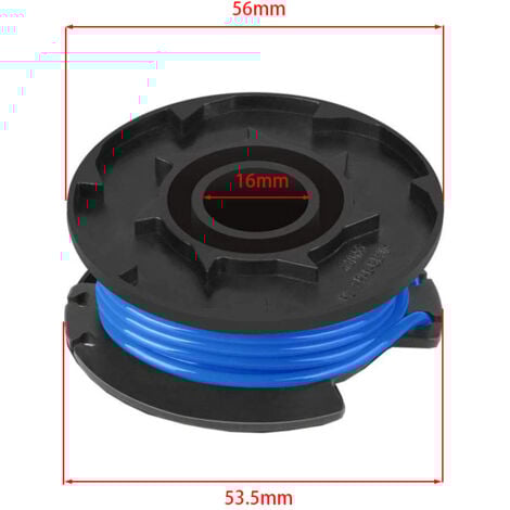 8 Paquets Bobine de Rechange pour Coupe-bordure pouce pour Ryobi , Compatible Avec Ryobi One ...