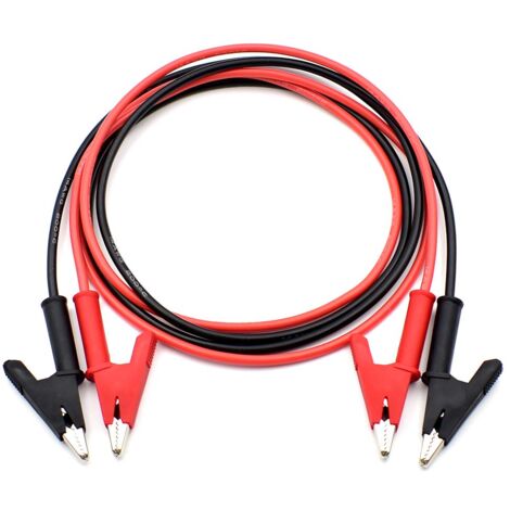 14 Gauge Jumper Wires Alligator Clips to Alligator Clip Heavy Duty ...