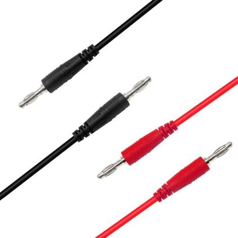 4Pcs P1041 4mm fiche Banane à fiche Banane multimètre cable de Test ...