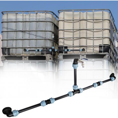 Ibc Connection Kit Ibc Adapter For 2 Tanks Tank 1000 Liters Ibc Side By ...