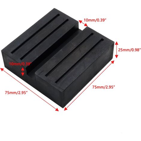 rubber jack stand rubber plate workshop floor stand for automatic ...