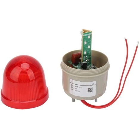 SJLERST LED Lumière de Signal Stroboscopique 220V AC/3W, LED Clignotant ...