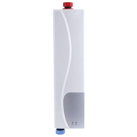 SJLERST Mini Chauffe-eau électrique sans réservoir, 220V Chauffe-eau électrique instantané sans ...