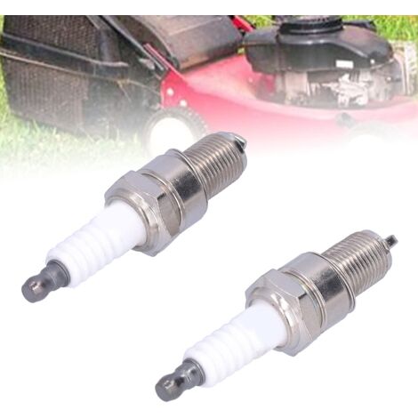 Jeffergarden Lot de 2 bougies d'allumage F6RTC pour MTD 95110292 ...
