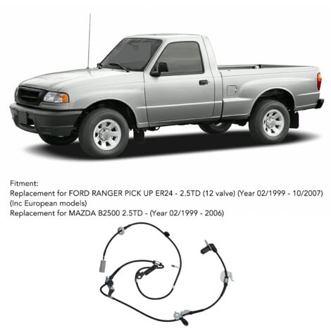 Jeffergarden Capteur de vitesse ABS avant R MF41231236 de remplacement ...