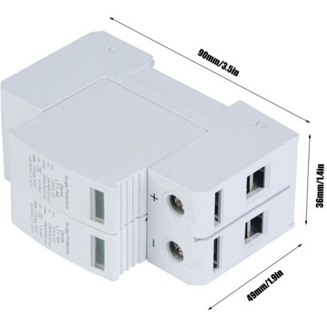 Jeffergarden parafoudre 2P 40KA pour installation solaire - Protection ...