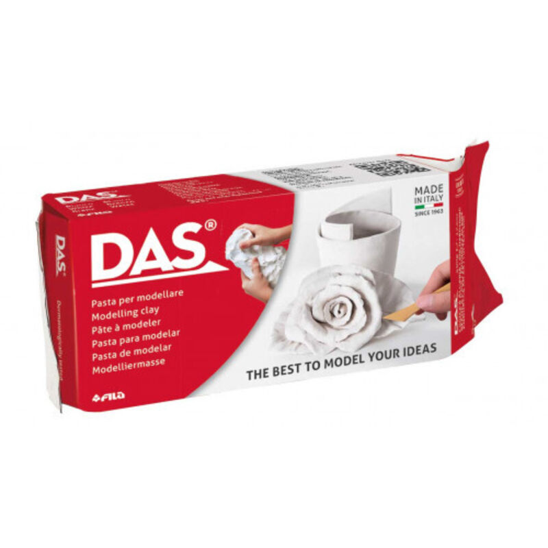 Pasta das blanca para modelar seca sin coccion 500 gr