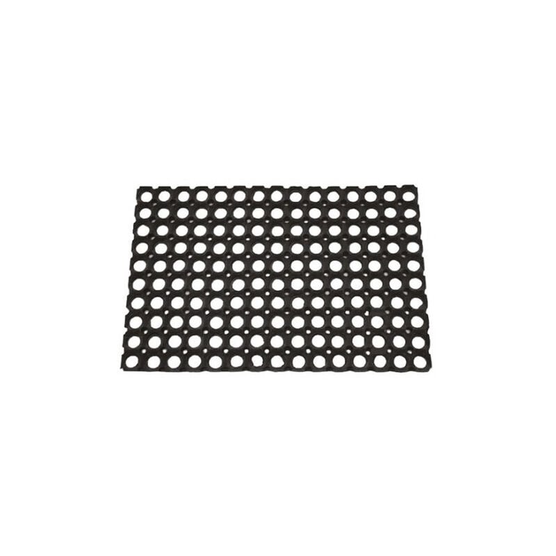 Tapis Caillebotis caoutchouc noir 40x60cm - LUANCE Tapis Caillebotis caoutchouc noir 40x60cm - LUANCE