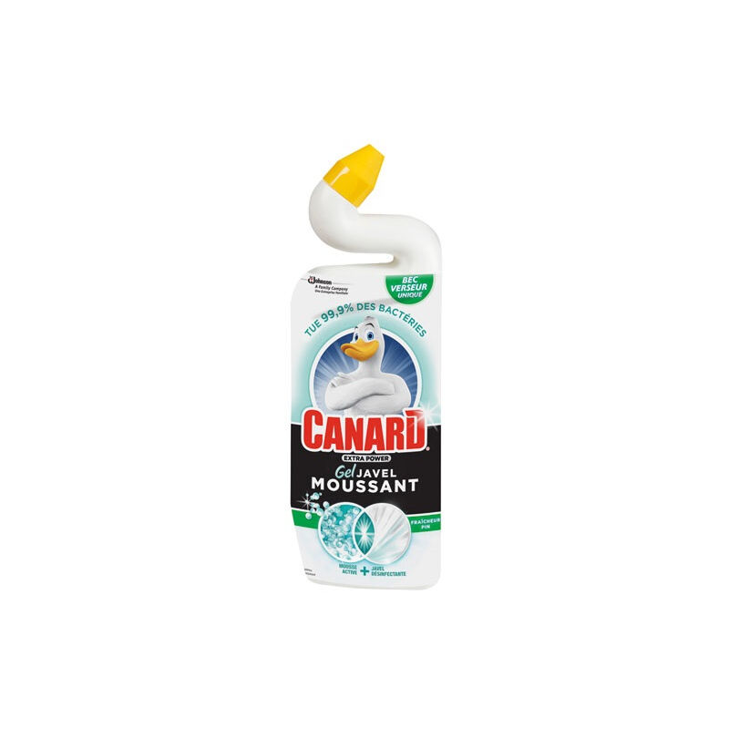 Canard Wc Gel Extrapower Javel Moussante Pin 750ml - Canard Wc