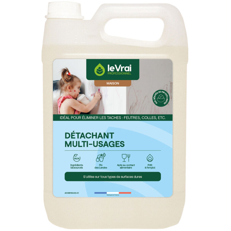 Détachant Multi-usages 5l - Le Vrai