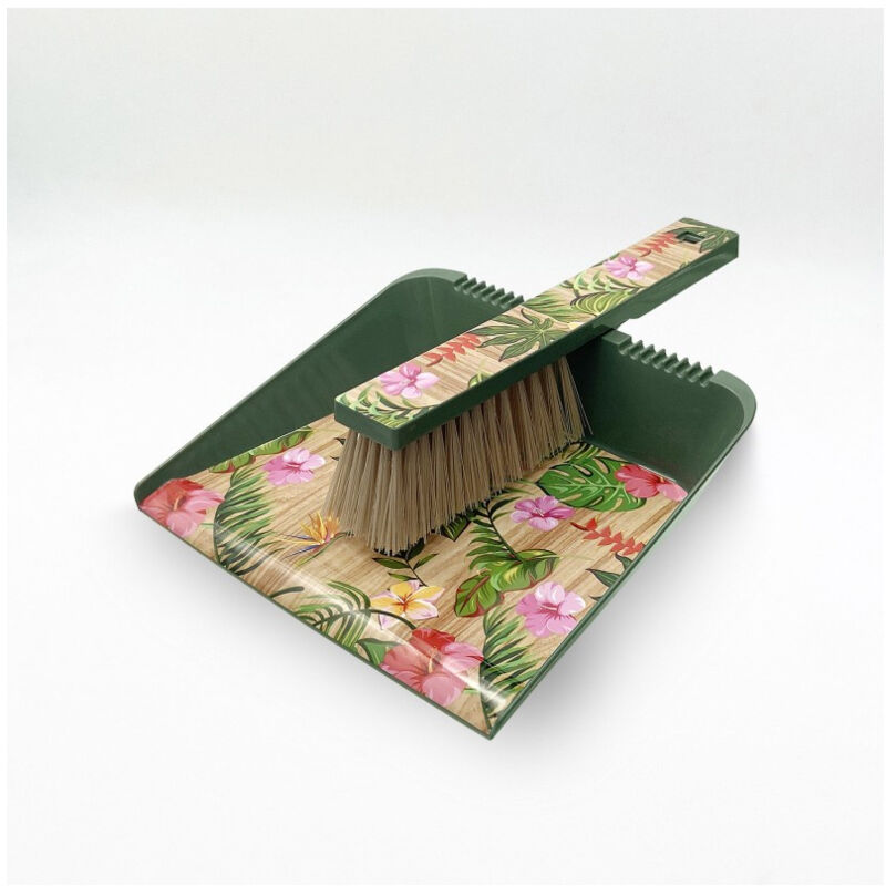 Pelle+balayette Remue Menage Décor Nature Tropical - Rm