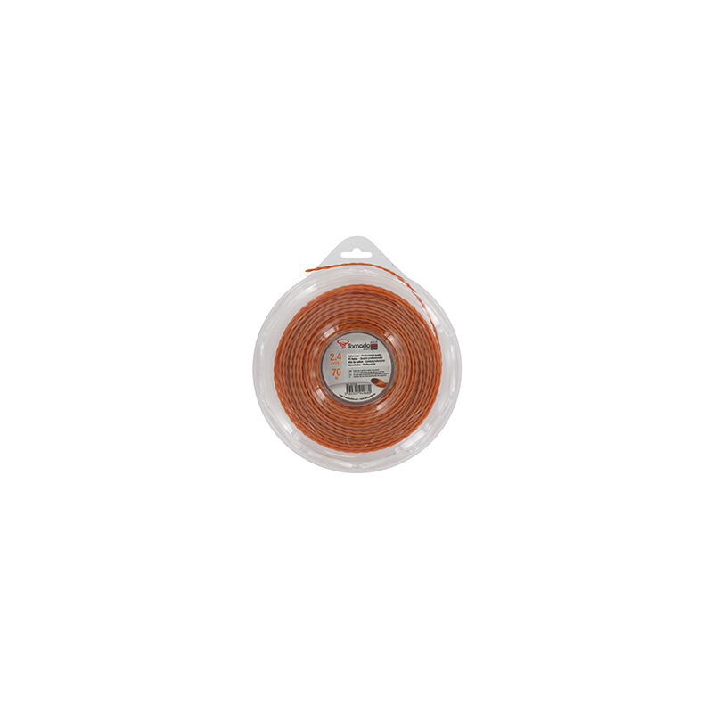 Coque Fil Nylon Copolymère Ozaki Tornado Alu - Longueur: 70m, ø: 2,40mm.