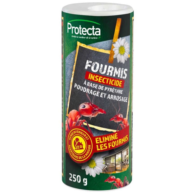 Insecticide En Poudre Anti-fourmis 250 G Tp18 - Protecta