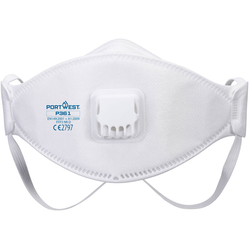 Masque Respiratoire Ffp3 Pliable Avec Valve – Modèle Dolomite (boîte De ...