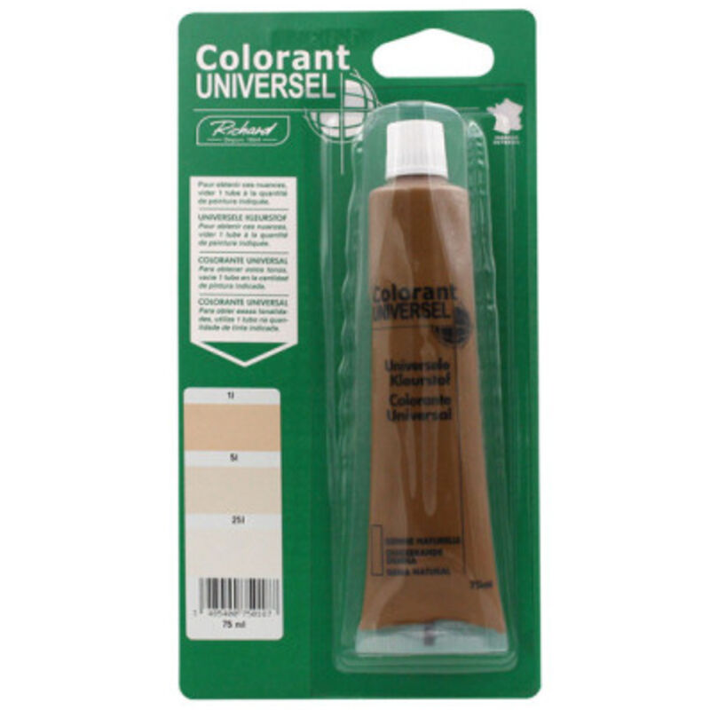 Colorant Richard Universel 75ml 4567 Sienne Naturelle - Richard