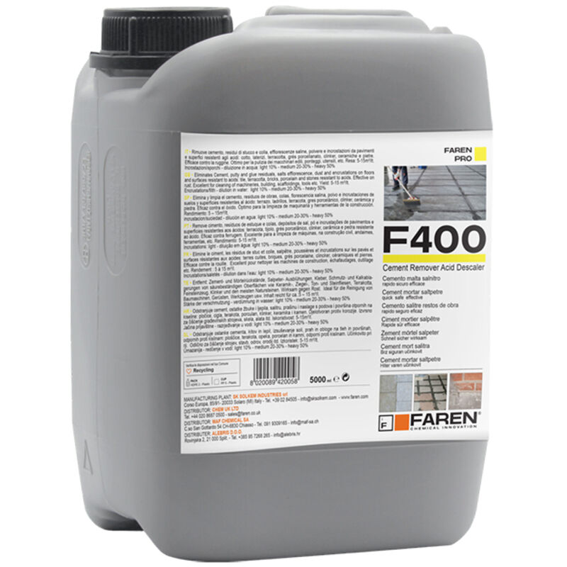 Anti-ciment F400 Faren 5l - Faren