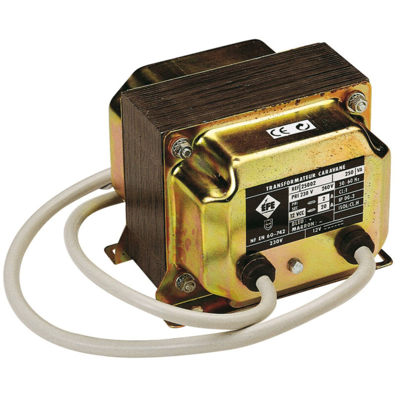 Transformateur Montage Interne Avec Fusible 35 Watts