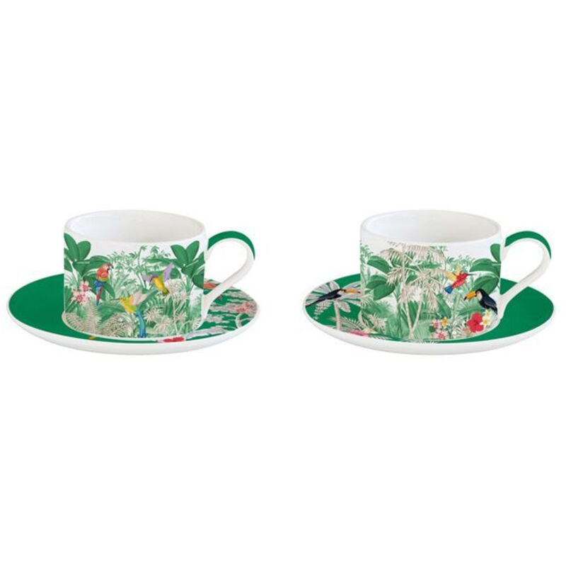 Coffret 2 Tasses Déjeuner 24 Cl - Exotic Heaven - Easy Life
