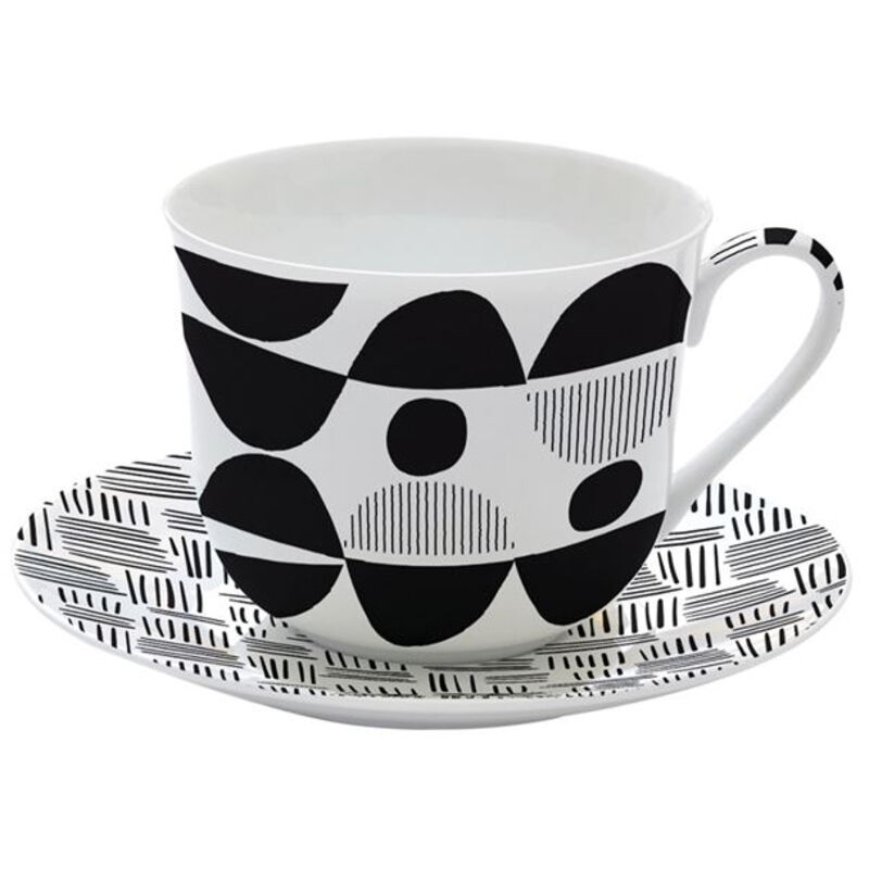 Coffret Tasse Déjeuner 40 Cl - Graphiti - Easy Life