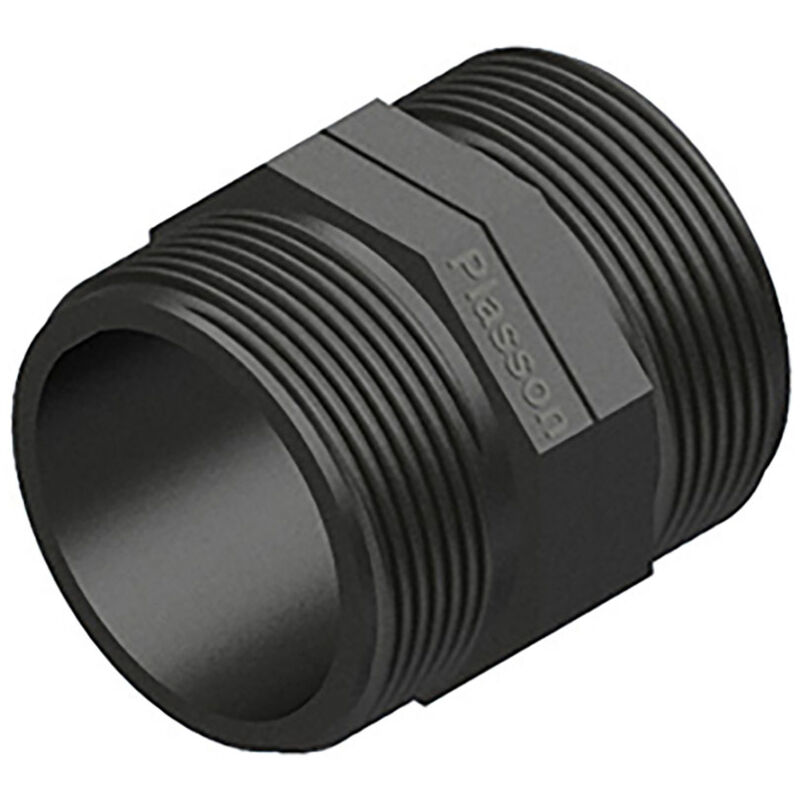 Manchon fileté mâle en polypropylène 1/2"