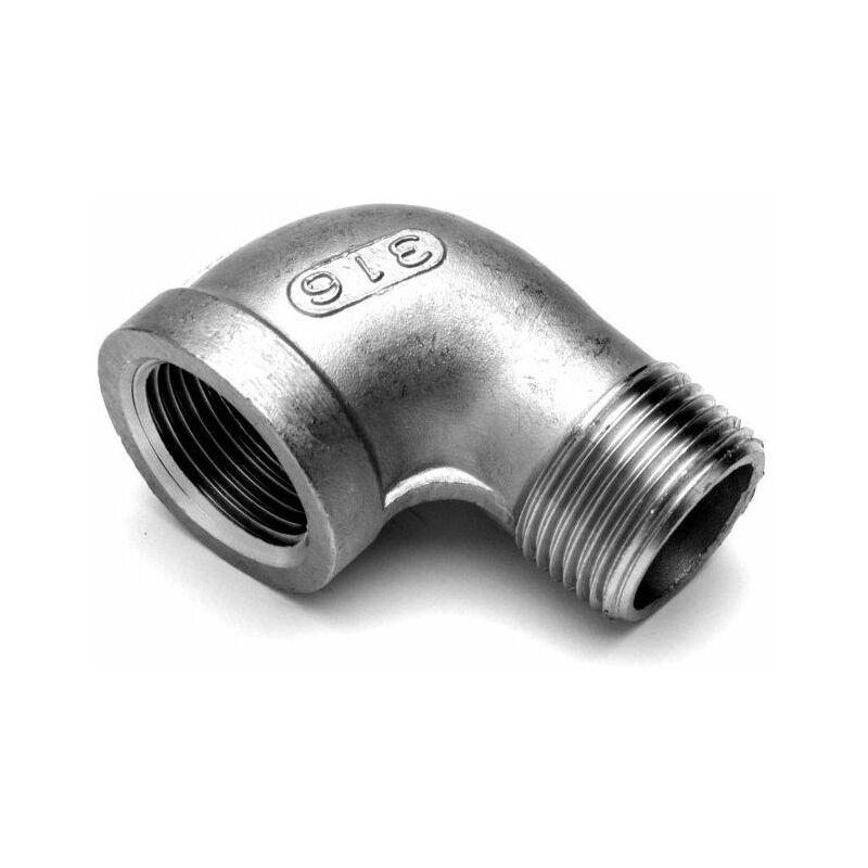 coude inox mf 90° d08/13
