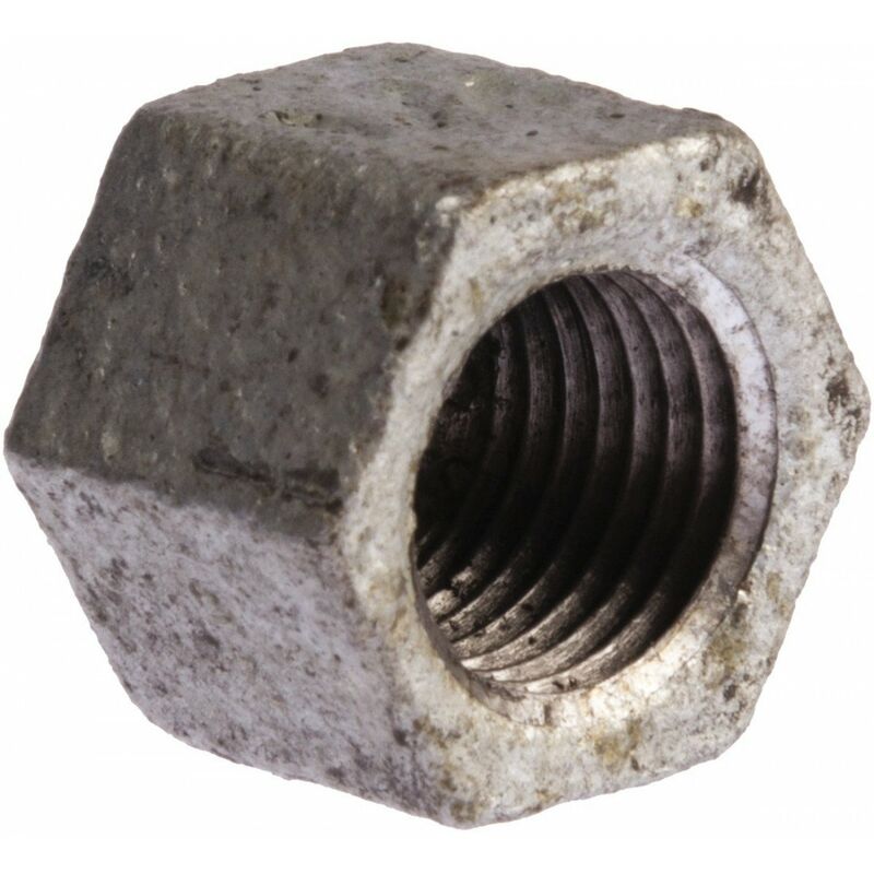 bouchon galva hexagonal f20x27