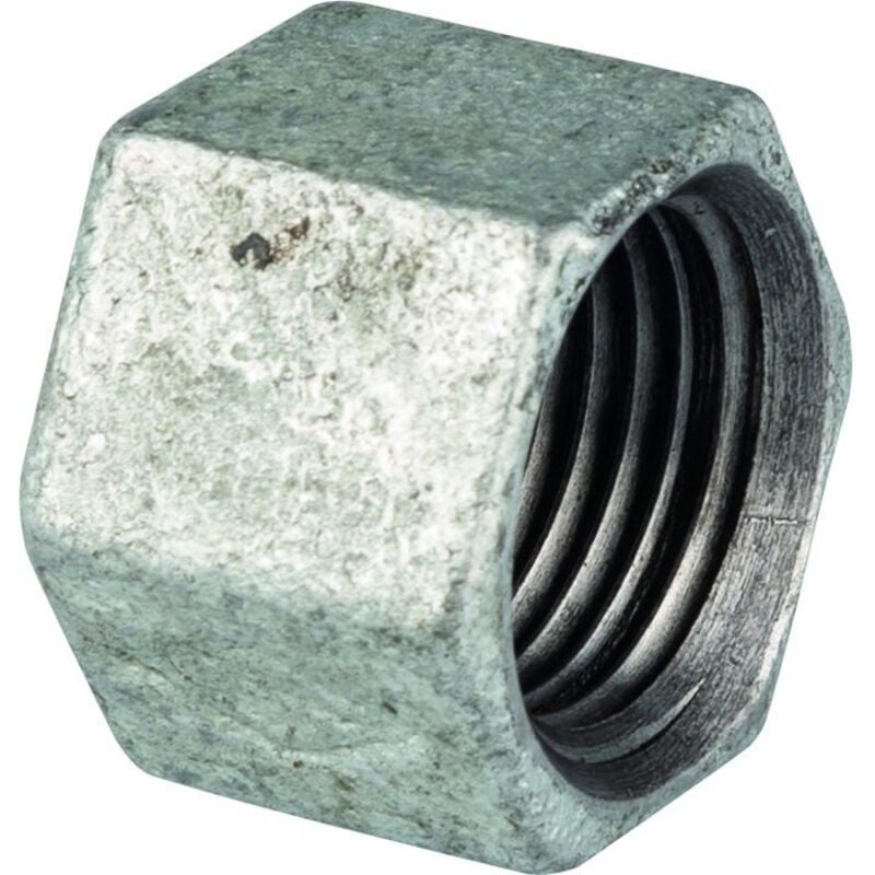 bouchon galva hexagonal f15x21