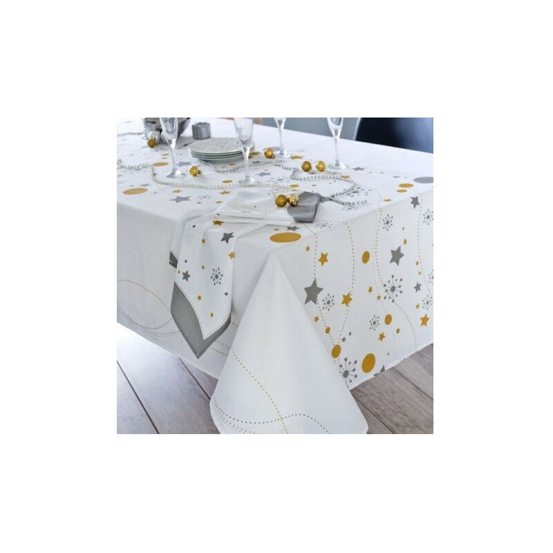 Calitex Nappe Etoileblanc150x200cm - Calitex
