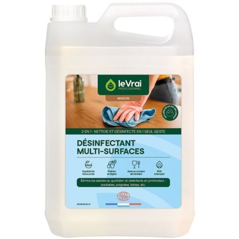 Désinfectant Multi-Surfaces 5L - LE VRAI