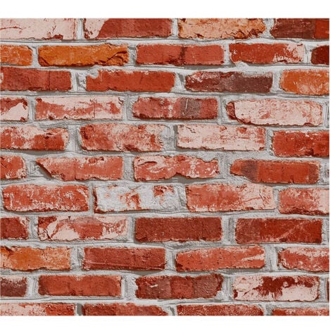 21096 Adhésif Classic Brick Rouge 45cmx1.5m - Access Deco