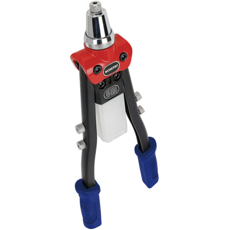 Riveteuse manuelle haute performance de 40cm (16") avec poignée ergonomique (comprend 5 buses)