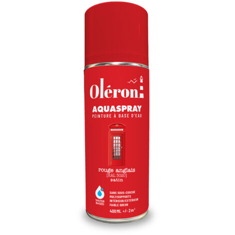 Aérosol Technima Aquaspray Oléron Rouge Anglais Satiné 400ml - Technima