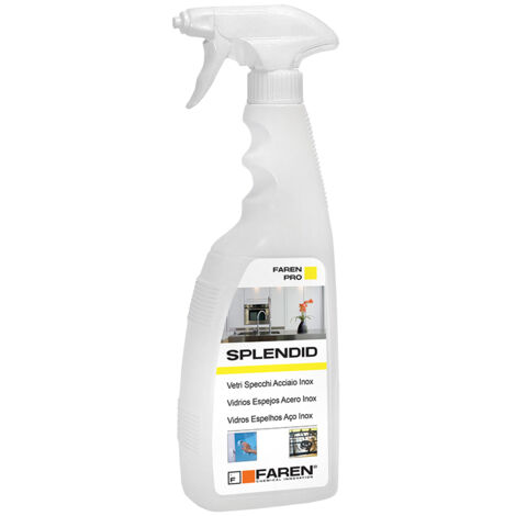 Nettoyant Verre Et Acier Oxydable Splendid Faren 750ml - Faren